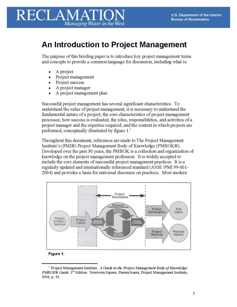 An Introduction to Project Management PDF - PDF Gate