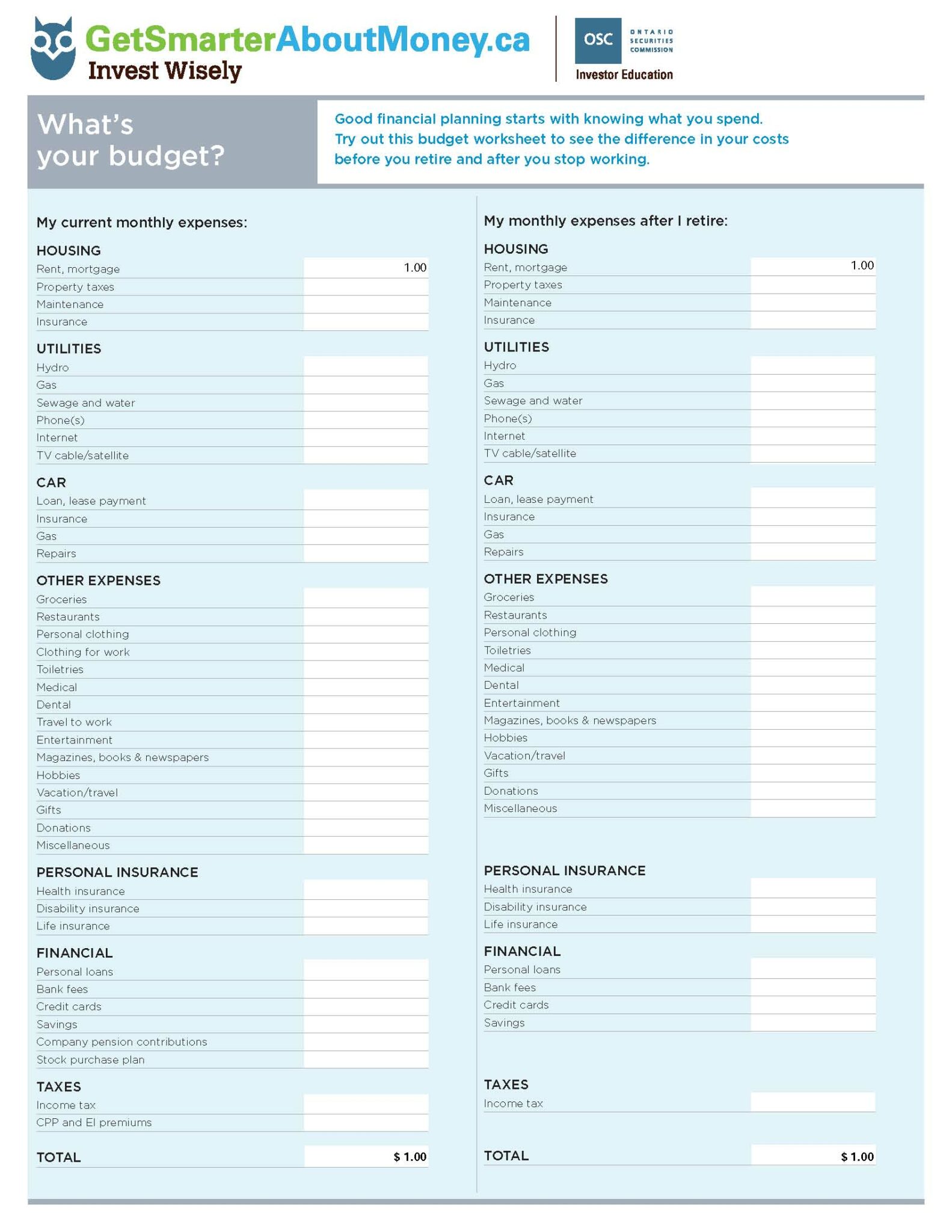 FREE 59 Monthly Budget Worksheet Samples in PDF - PDF Gate