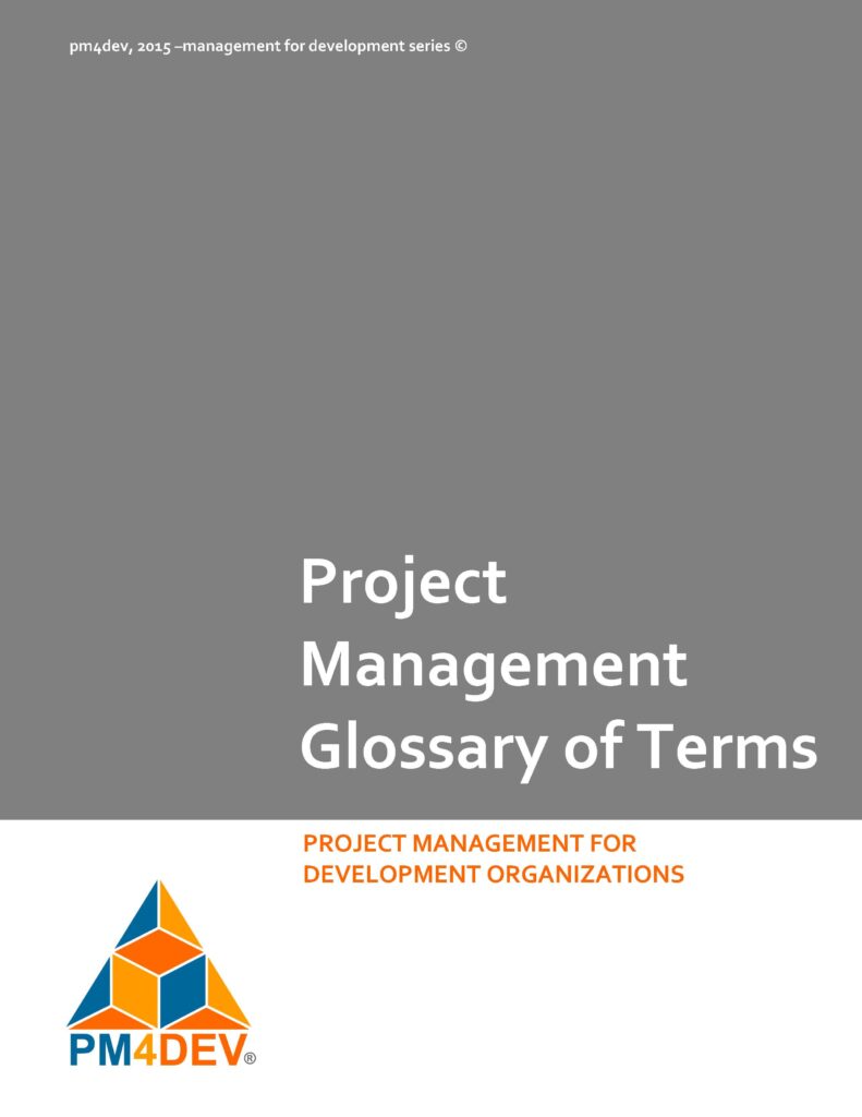 Project Management Glossary of Terms PDF - PDF Gate