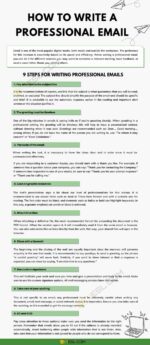 How to write a professional emails in English PDF - PDF Gate